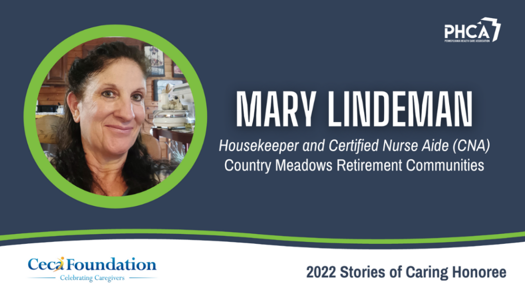 Co-worker honored for her story of caring - Country Meadows Retirement ...