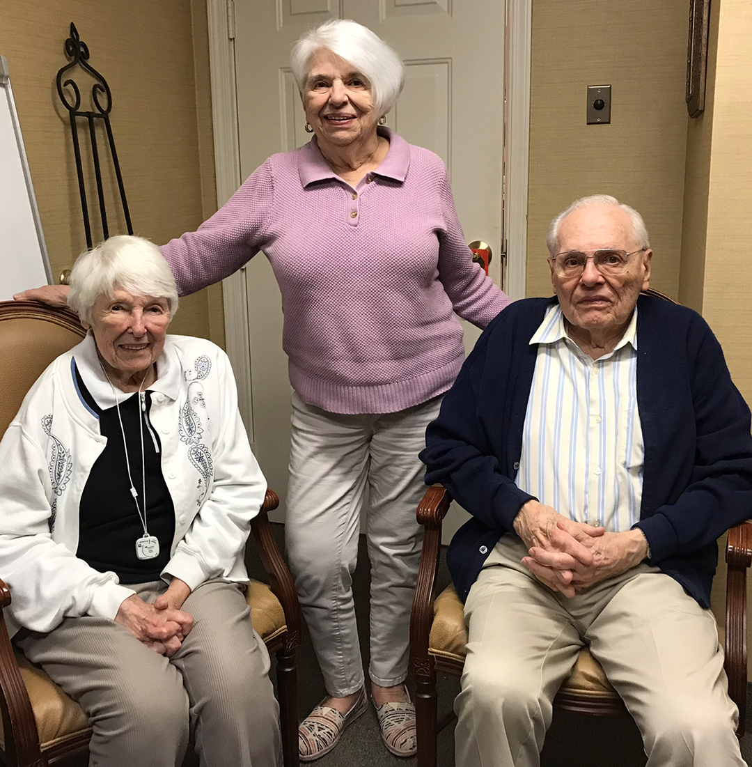 Siblings reunite as neighbors on same campus - Country Meadows ...