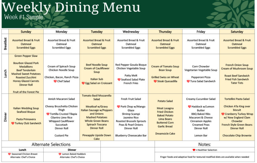 Dining - Country Meadows Retirement Communities